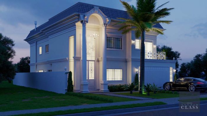 Italico Special Homes | Sobrado duplex neoclássico estilo francês com ...
